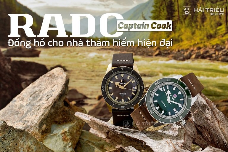 Đồng hồ Rado Captain Cook R32505315 chính hãng 100%