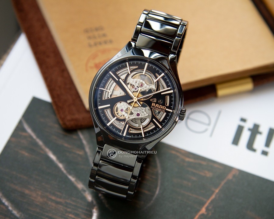 Đồng hồ Rado True Automatic Open Heart R27100162 chính hãng 100%