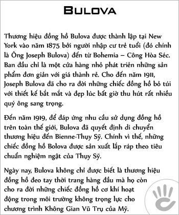 Đồng hồ Bulova 96L260 - Nữ - Quartz (Pin) - Dây Kim Loại - Mặt Số 32.5mm