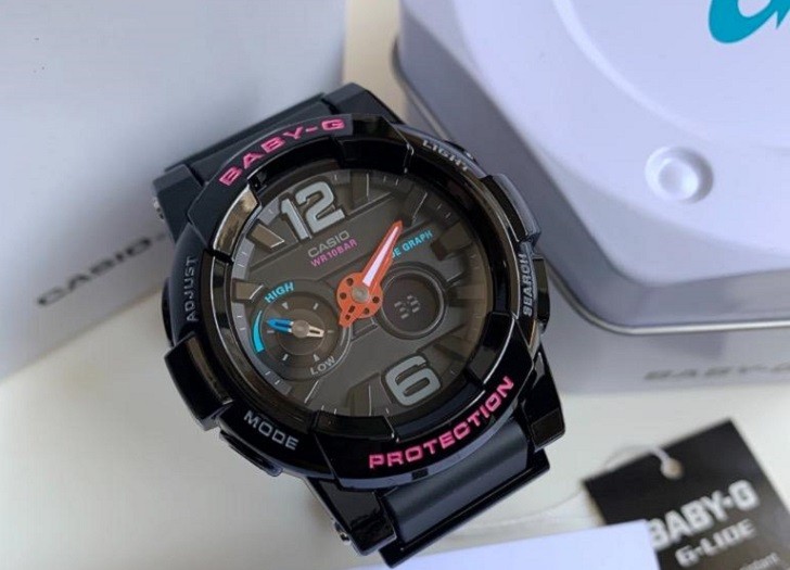 Baby-G BGA-180-1BDR tích hợp nhiều tính năng thể thao