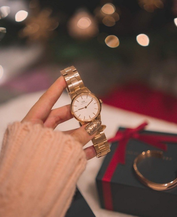 Đồng hồ Daniel Wellington Iconic Link Melrose DW00100211 chính hãng 100%