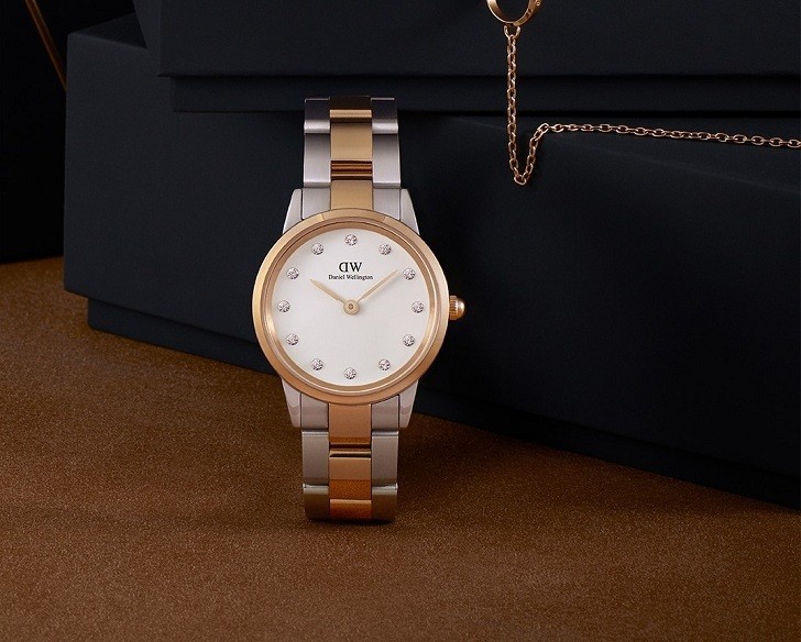 Daniel Wellington Iconic Link Lumine DW00100358 Mỏng 8mm