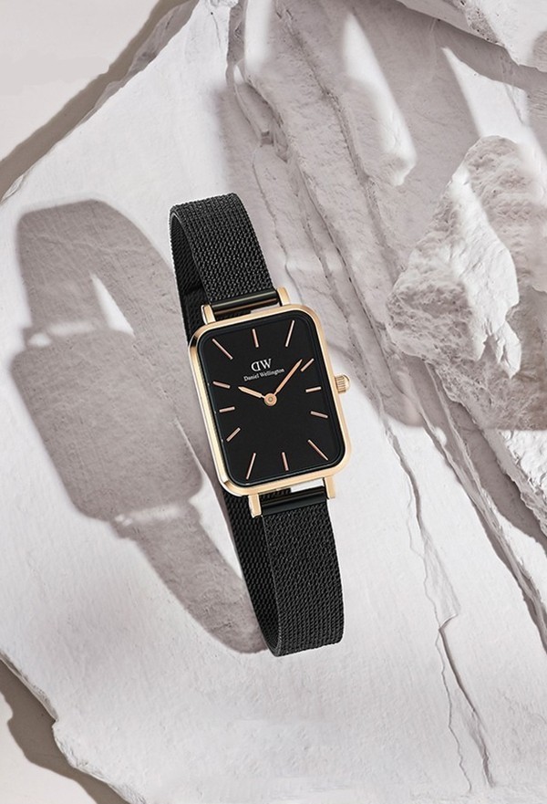 Daniel Wellington Quadro Pressed Ashfield DW00100433 chính hãng