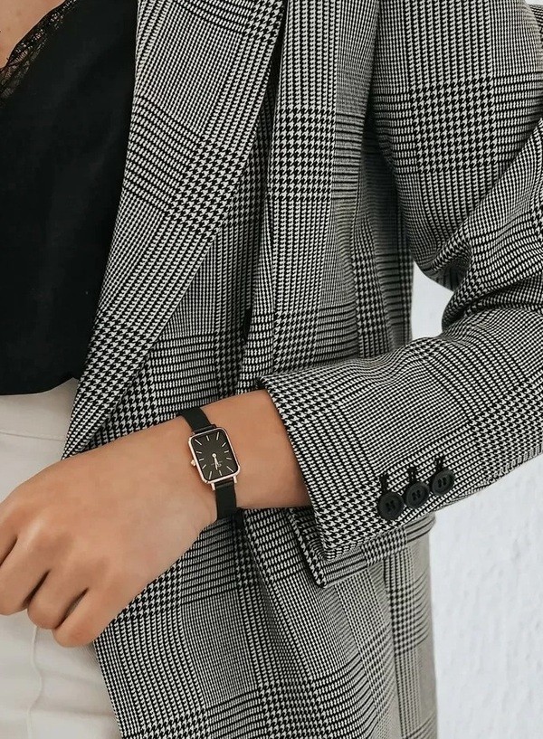 Daniel Wellington Quadro Pressed Ashfield DW00100433 chính hãng