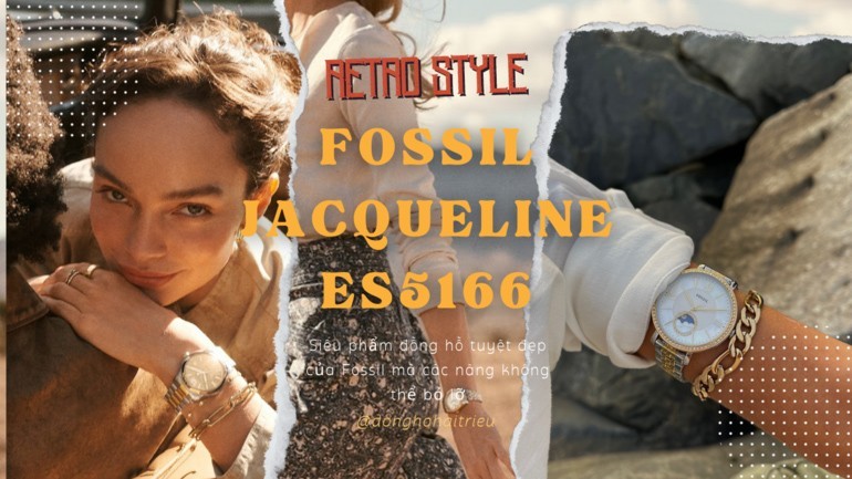 Đồng hồ Fossil Jacqueline ES5166 chính hãng 100%