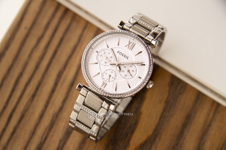 Đồng hồ nữ Fossil ES4541 đính pha lê tinh xảo, sang trọng