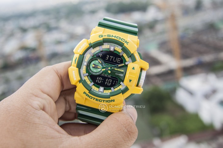 Đồng hồ G-shock GA-400CS-9ADR: Vẻ đẹp tươi trẻ và nổi bật