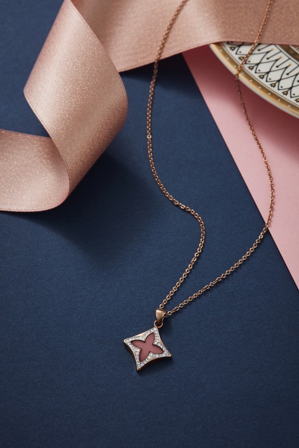 Sức hút dây chuyền Saga 53585 RGPK-XL đính đá Swarovski