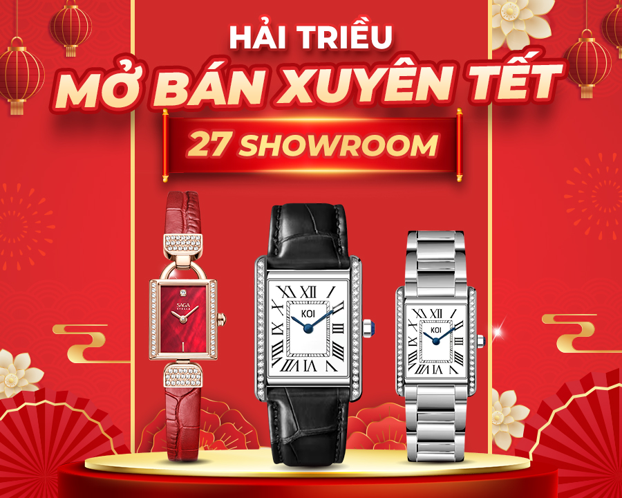 Hải Triều - Chuỗi cửa hàng đồng hồ nam, nữ Hải Phòng uy tín