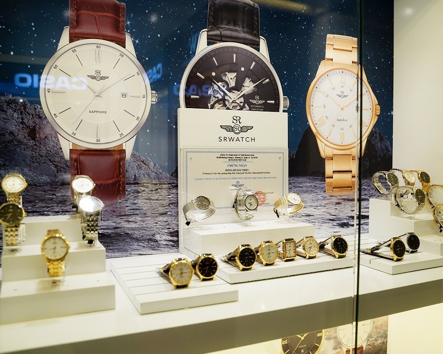 Đồng hồ SRWatch nam, nữ chính hãng 100%, giá rẻ, góp 0%