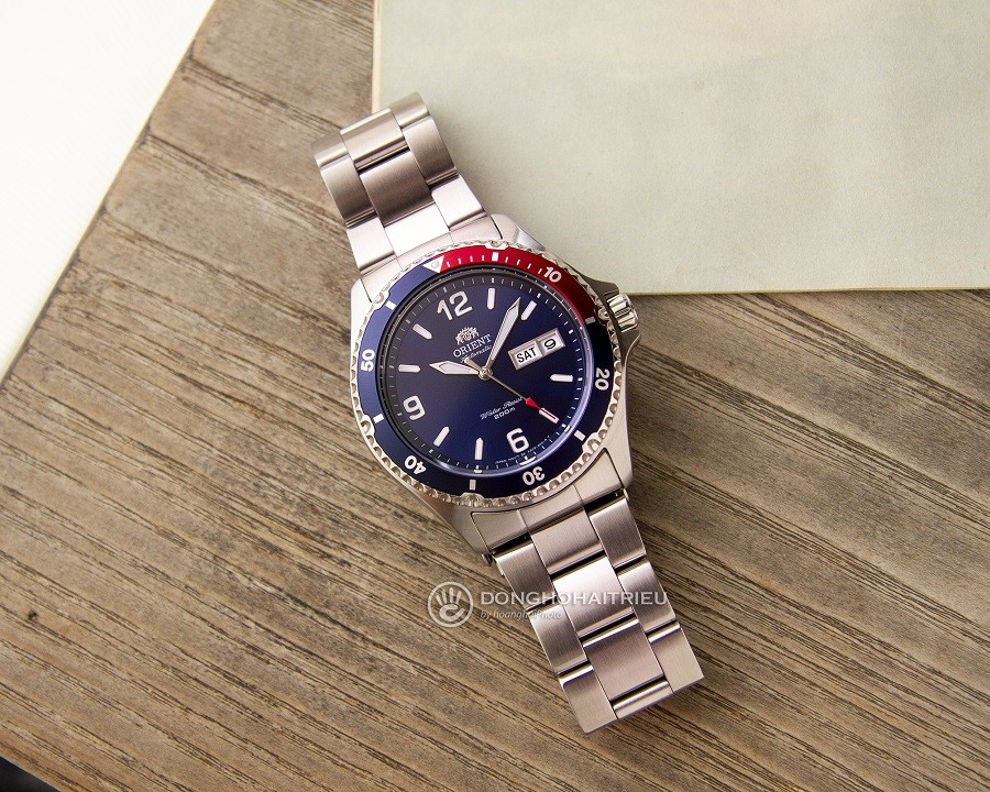 Đồng hồ Orient Mako II Pepsi FAA02009D9 chính hãng 100%