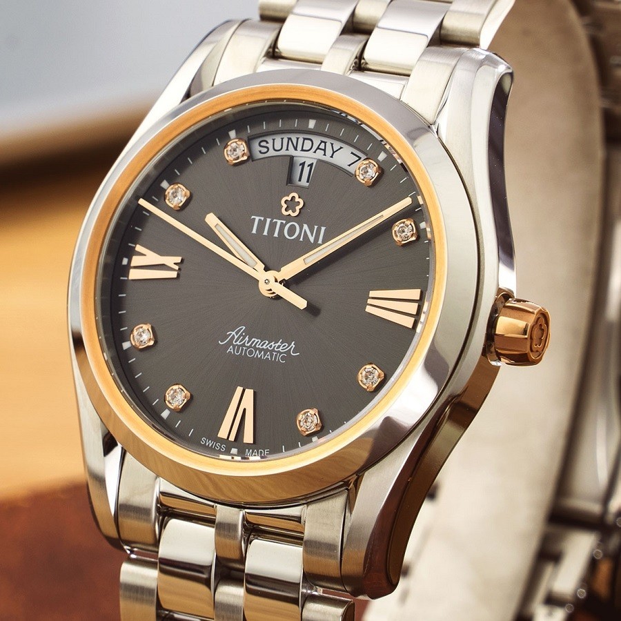 Đồng hồ Titoni nam 39mm 93808 SRG-665