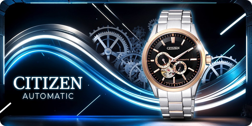 Đồng hồ Citizen Automatic (máy Cơ) chính hãng, BH 5 năm