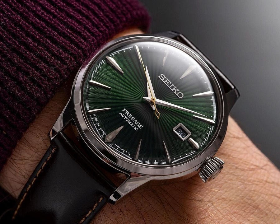 Seiko Presage Cocktail Green SRPD37J1 automatic