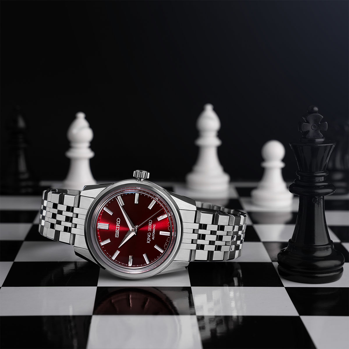 King Seiko SPB287J1 Red Garyu-Bai, Trữ Cót 70 Giờ