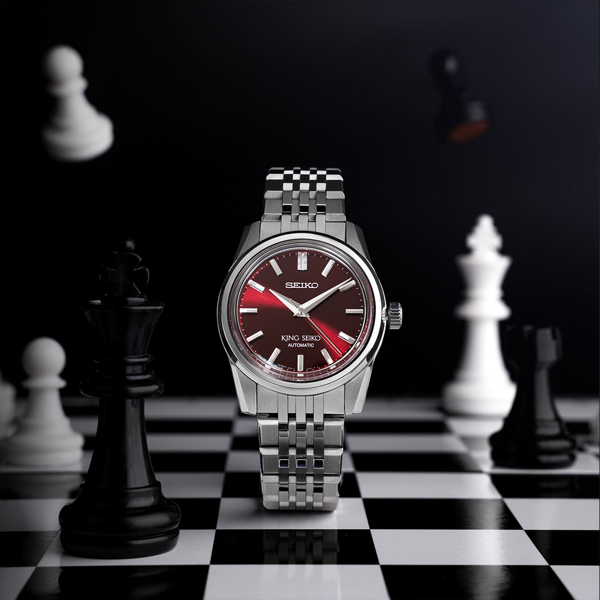King Seiko SPB287J1 Red Garyu-Bai, Trữ Cót 70 Giờ