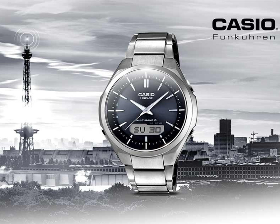 Casio Wave Ceptor - Công nghệ đồng bộ thời gian siêu chính xác