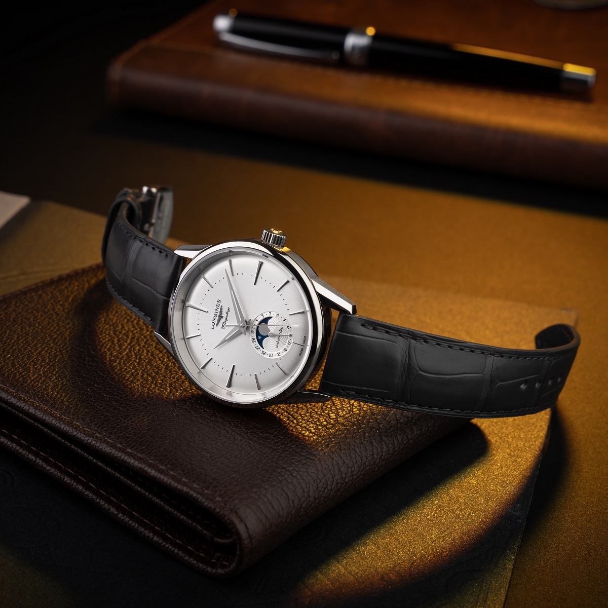 Longines Flagship Heritage Moonphase L4.815.4.72.2