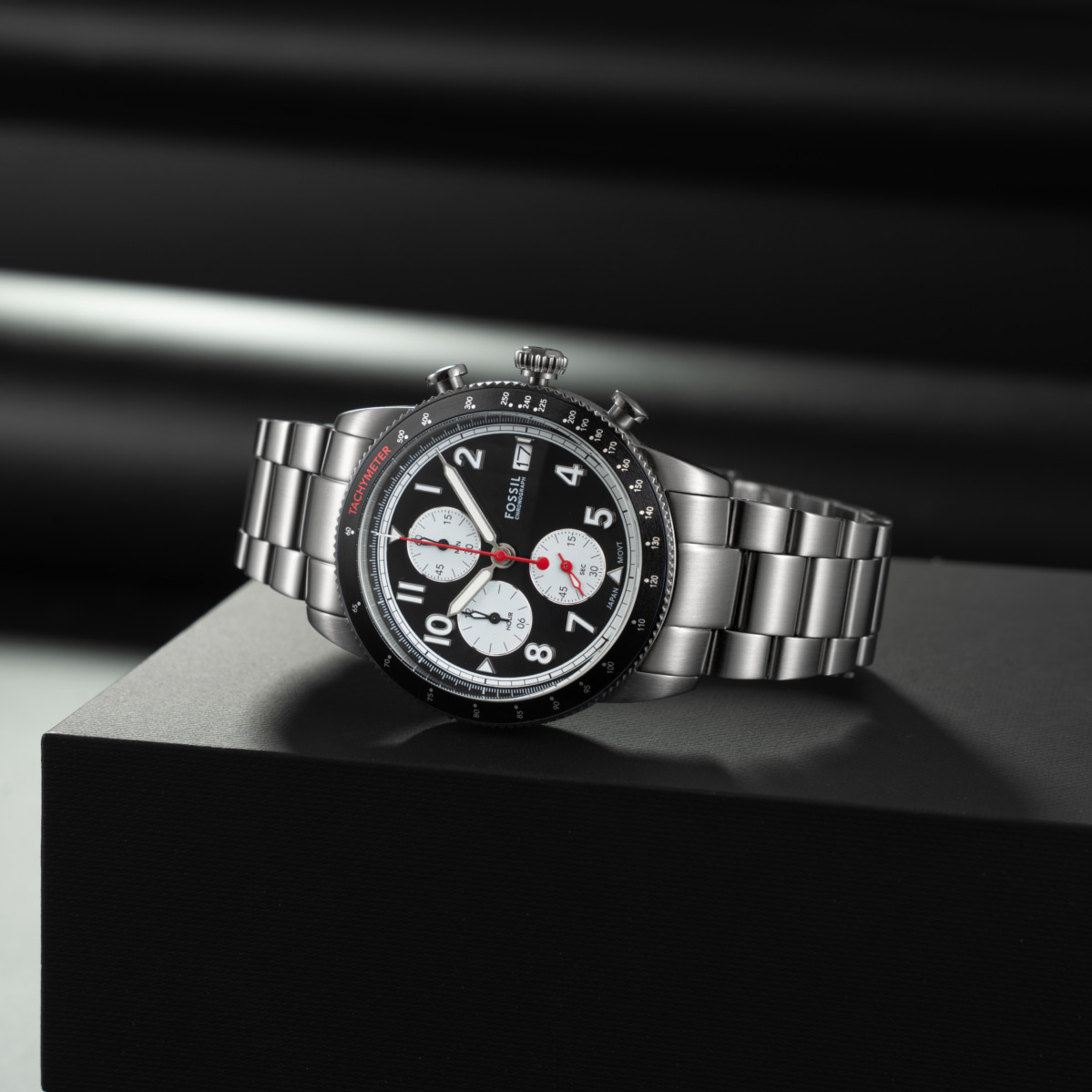 Fossil SPORT TOURER FS6045 Bản Dây Thép