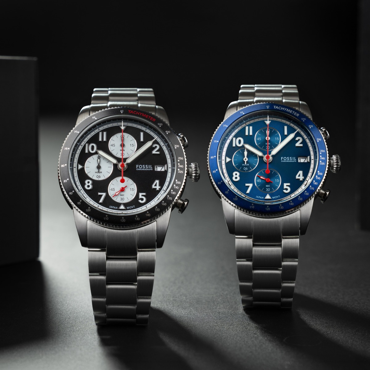 Fossil SPORT TOURER FS6047 Bản Dây Thép