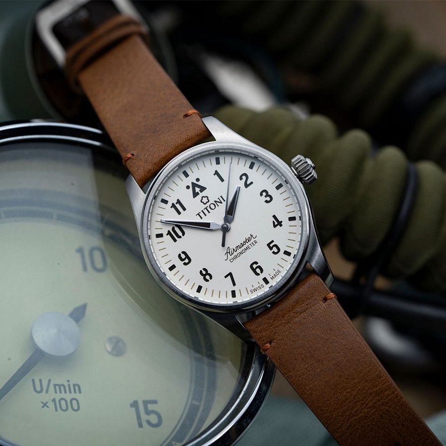 Đồng hồ Titoni Airmaster Pilot Titan 73906 T-ST-724