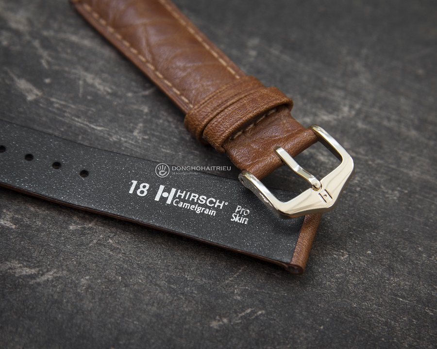 Hirsch Pro Skin - Công nghệ chống dị ứng trên dây da đồng hồ