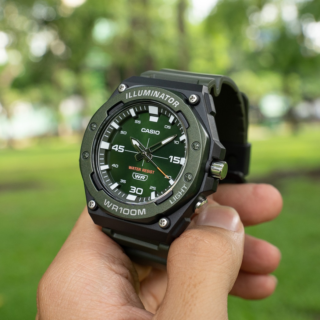 Đồng hồ Casio WR100m (Water Resist 100m) chính hãng, góp 0%