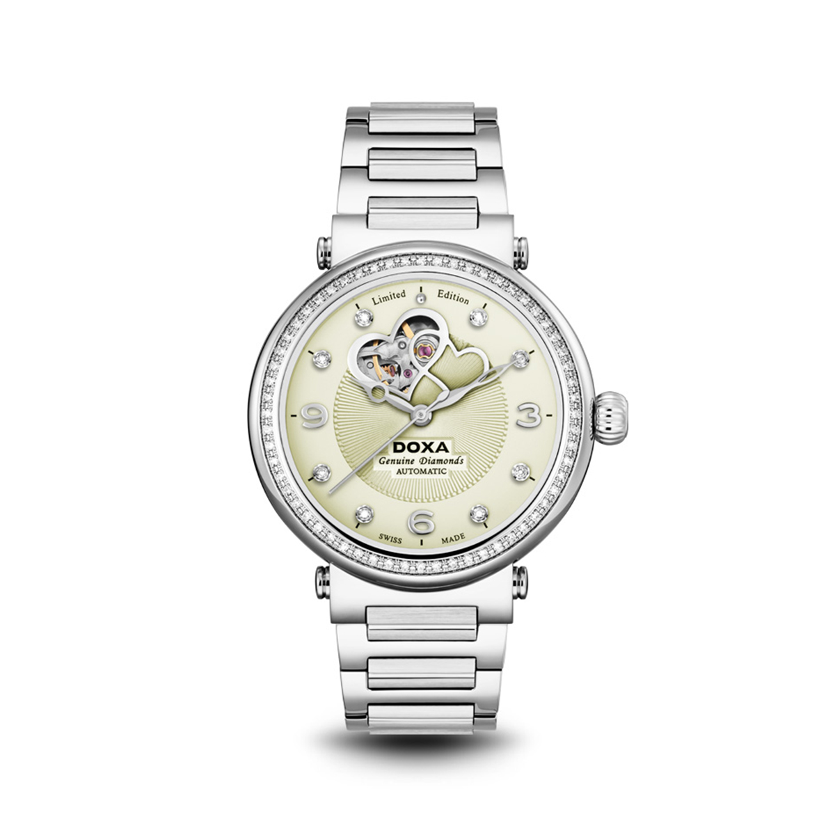 Đồng hồ Doxa Calex D163SCM Đính Kim Cương - Chính Hãng