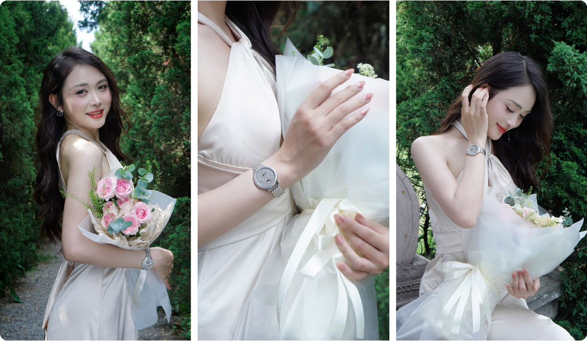 Saga Dancing Heart - Đính pha lê cao cấp ,"nhảy múa" lộng lẫy