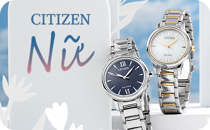 Đồng hồ Citizen chính hãng, cao cấp: Mẫu mới 2026, BH 5 năm